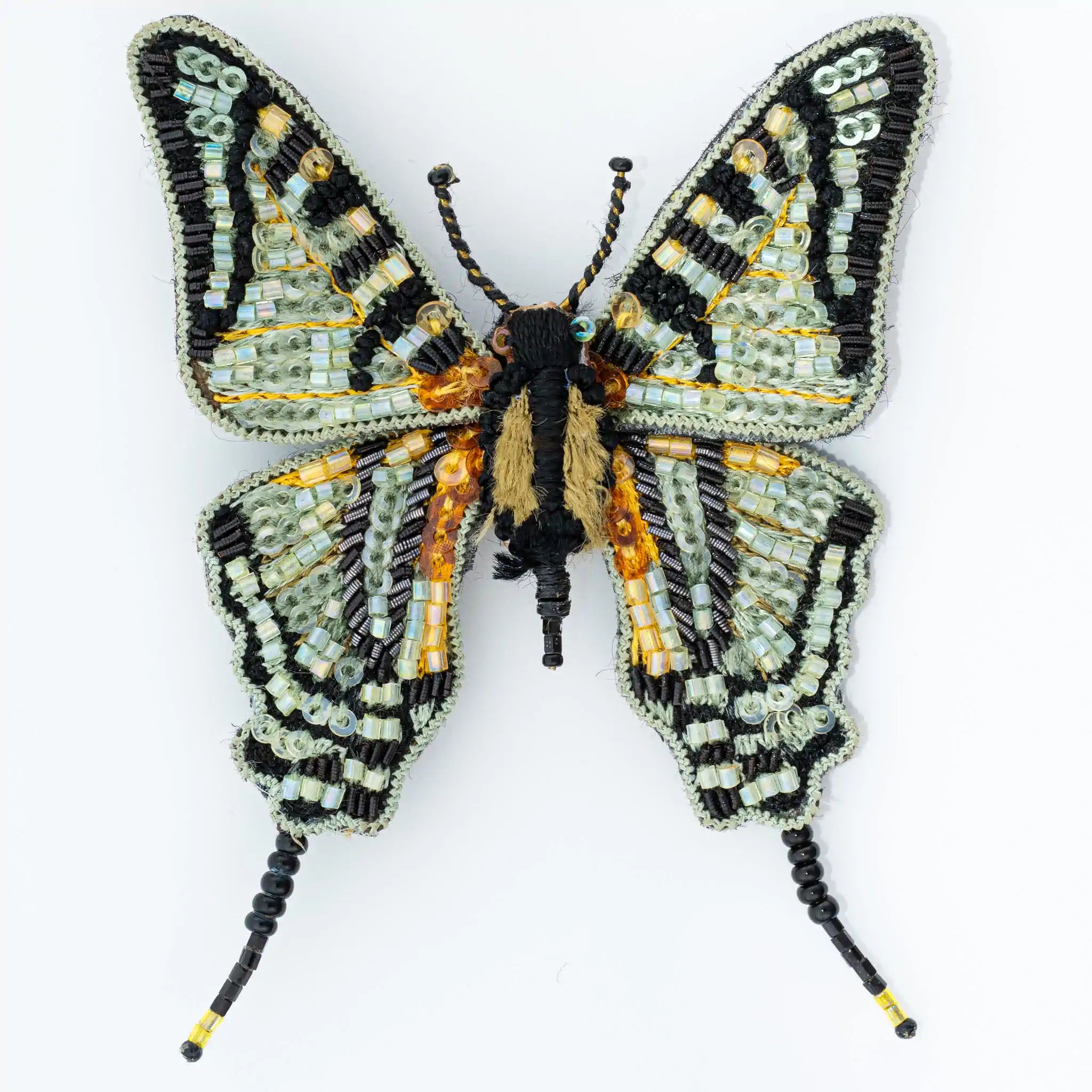 Scarce Swallowtail Butterfly Brooch Pin – VITA COLLAGE